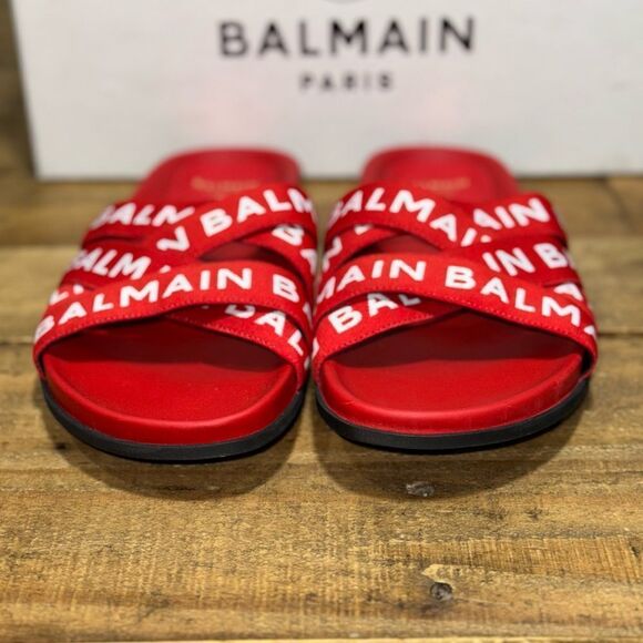 Balmain | Shoes | Balmainunion Logoslides | Poshmark
